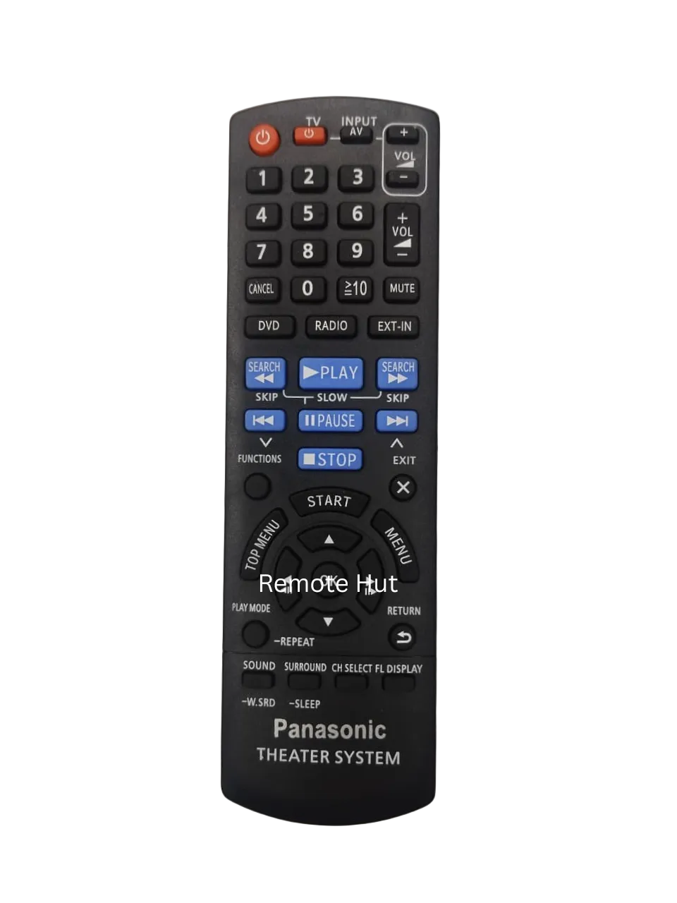 Panasonic SC-XH150 SA-XH150 Home Theater System Remote Control ...